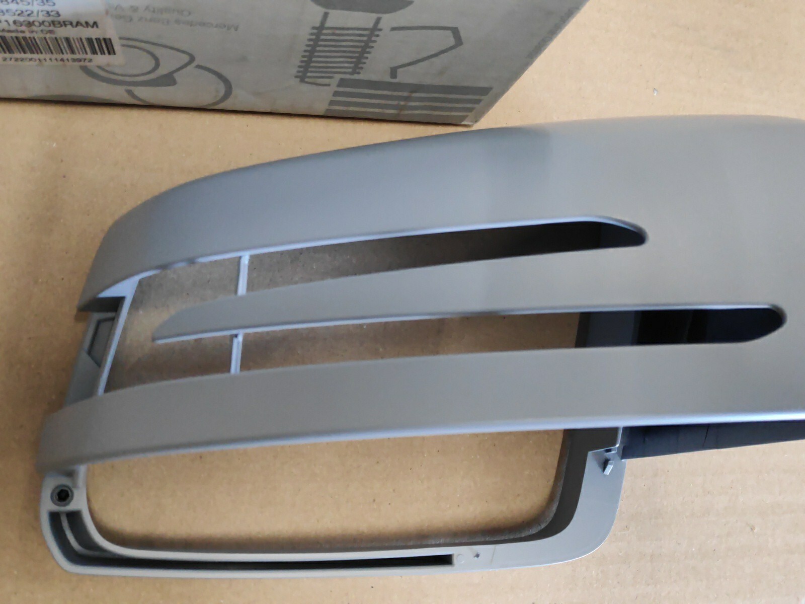 DRIVER RIGHT A,B,C,E Class Wing Mirror Cover GENUINE MERCEDES PART ...