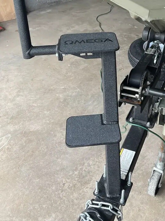 Omega Boat Step Dual Step bass Boat Trailer Steps MADE IN USA | eBay