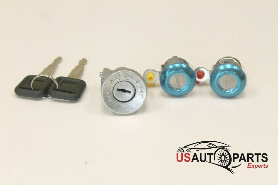 Sanwa Ignition Cylinder & Door Lock Key Set For ISUZU GMC W4500 NPR 5 ...