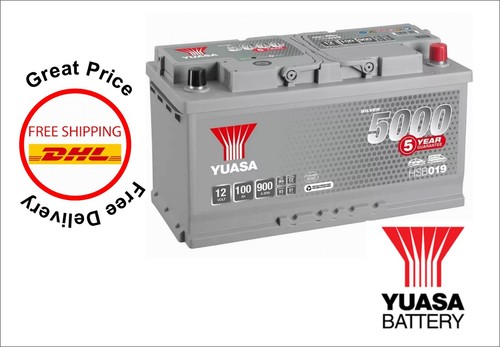 Yuasa HSB019 Silver 12V Car Battery | Yuasa YBX5019 for superior ...