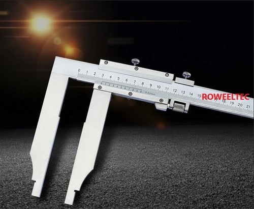 60" (150cm) Heavy Duty Vernier Caliper stainless fine adjustment 7" jaw ...