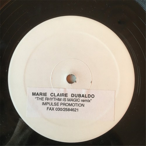 Marie Claire D'Ubaldo The Rhythm Is Magic 12" Vinyl Maxisingle promo ...