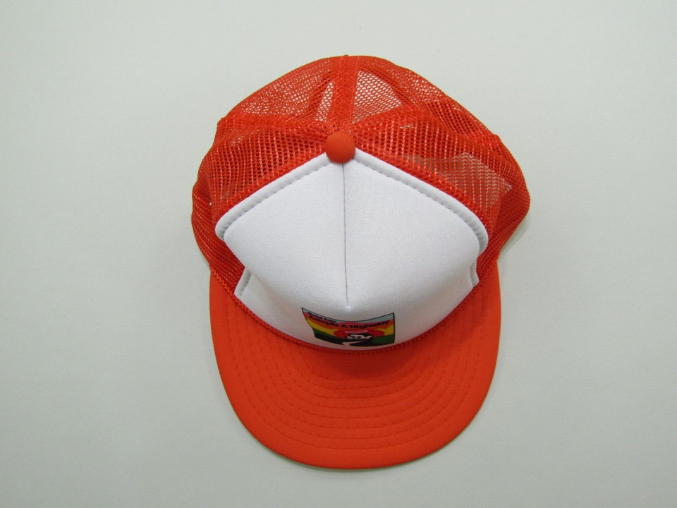 VTG Good Sam Adopts a Highway Hat Mesh Trucker Snapback Retro Casual ...