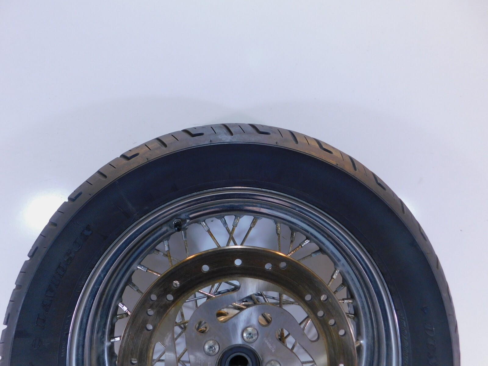 Harley Davidson Sportster 883 & 1200 Laced Rear Wheel Rim & Tire ...