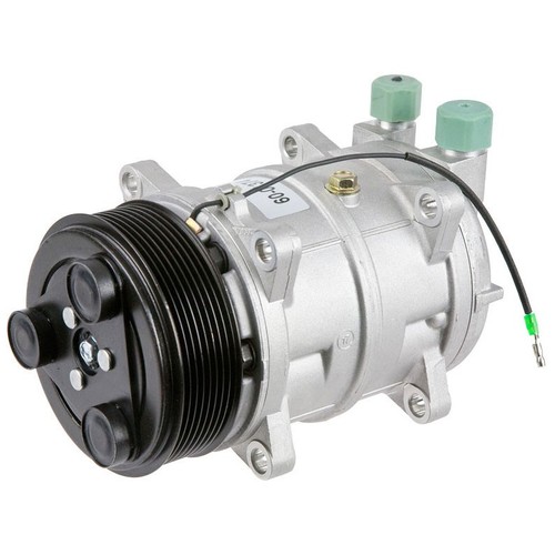 AC Compressor & 123mm A/C Clutch Replaces Diesel Kiki TM-16 488-46121 ...