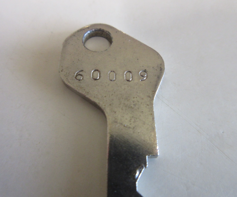 Lowe and Fletcher / LF Branded - Filing Cabinet or Drawer Key - Stamped ...