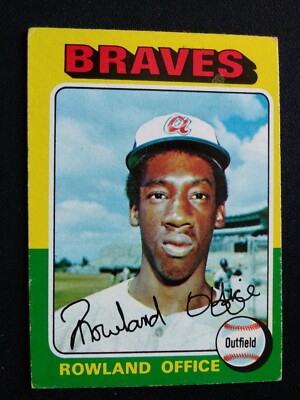 1975 Topps Baseball Card # 262 Rowland Office (RC) - Atlanta Braves | eBay