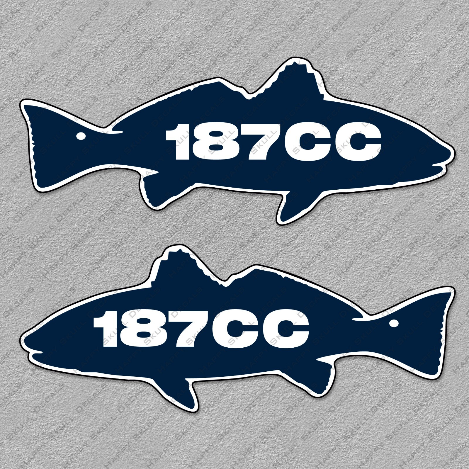 SEA FOX 187CC BOAT DECALS STICKERS Set of 2 10.75" LONG | eBay