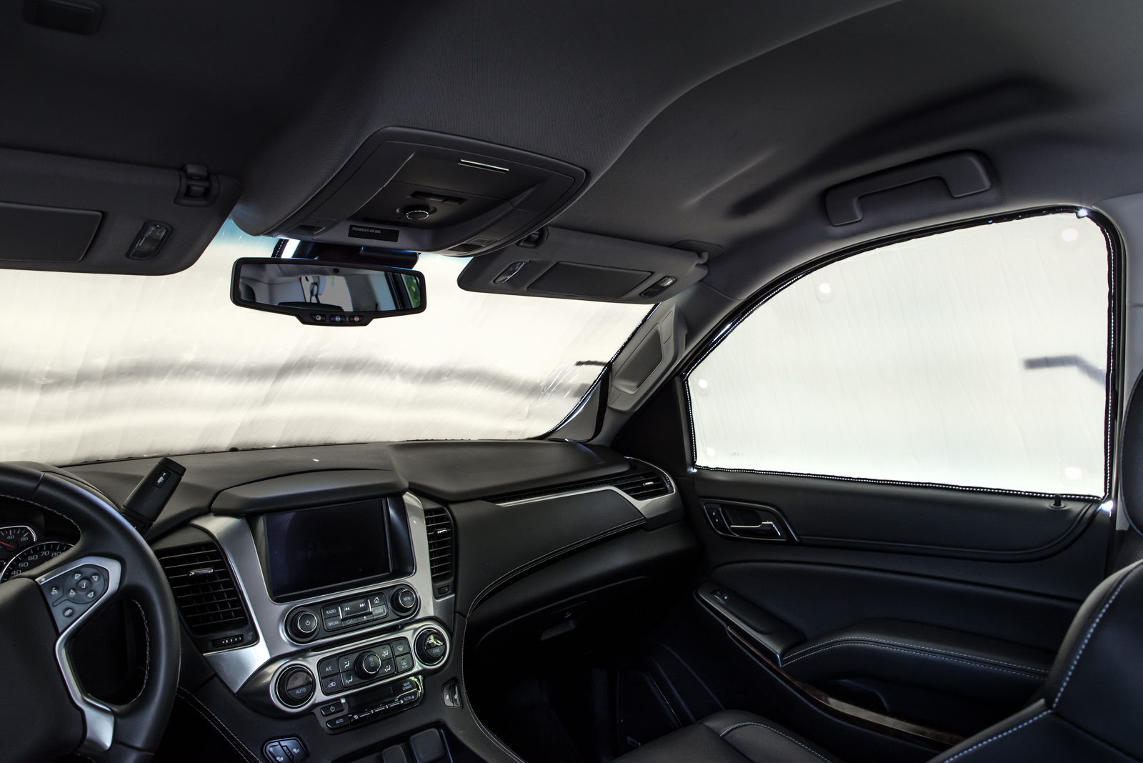 2014-2018 GMC Sierra Windshield SunShade & Front Sides 3PC Set - Denali ...