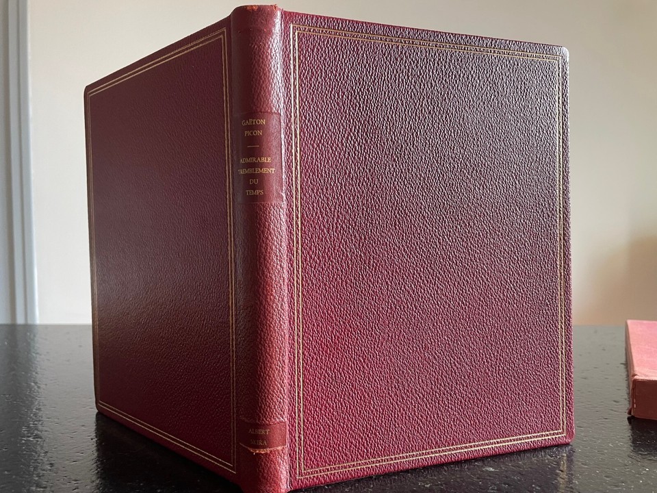 Gaëtan PICON : Admirable tremblement du temps, Skira, 1970 - 1/1000 ex ...