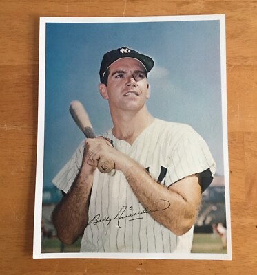 Bobby Richardson New York Yankees 1966 Picture Pack Team Issue 8x10 ...