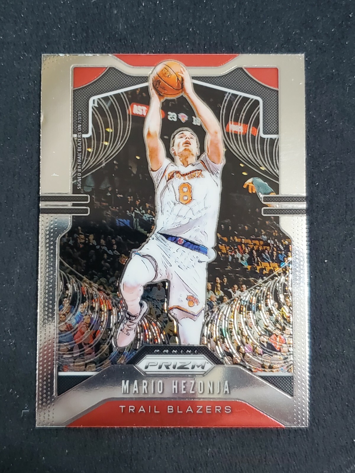 2019-20 Prizm Base #219 Mario Hezonja Portland Trail Blazers R6220J | eBay