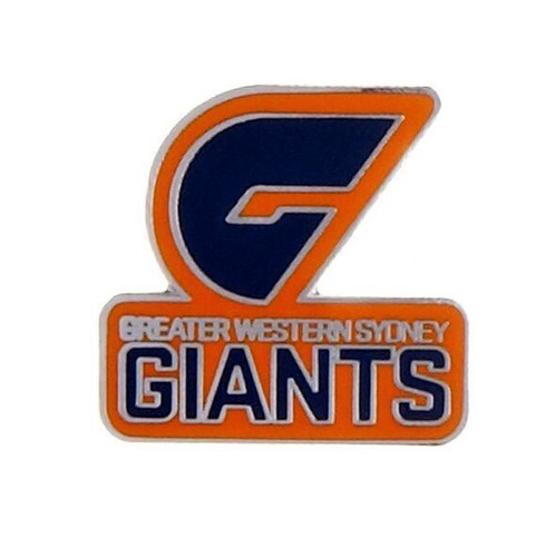 GWS Giants AFL Team Logo Lapel Pin Metal Badge | eBay