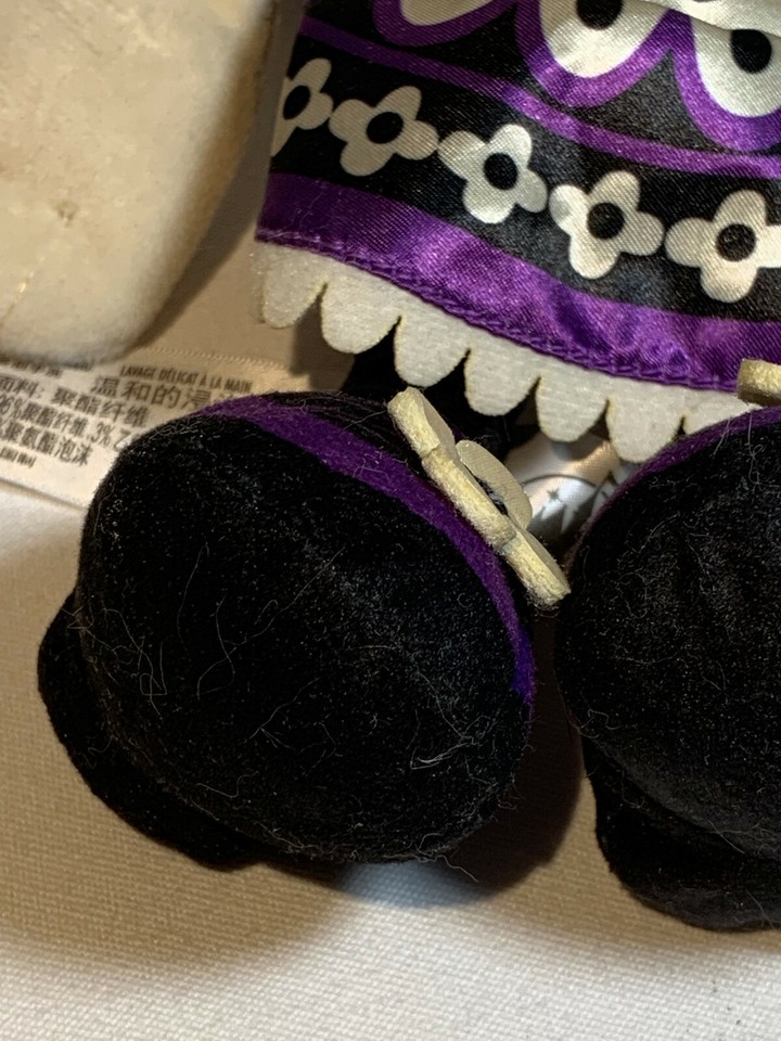 Disney Parks Minnie Mouse Skeleton Purple Halloween Day Of The Dead 12 ...