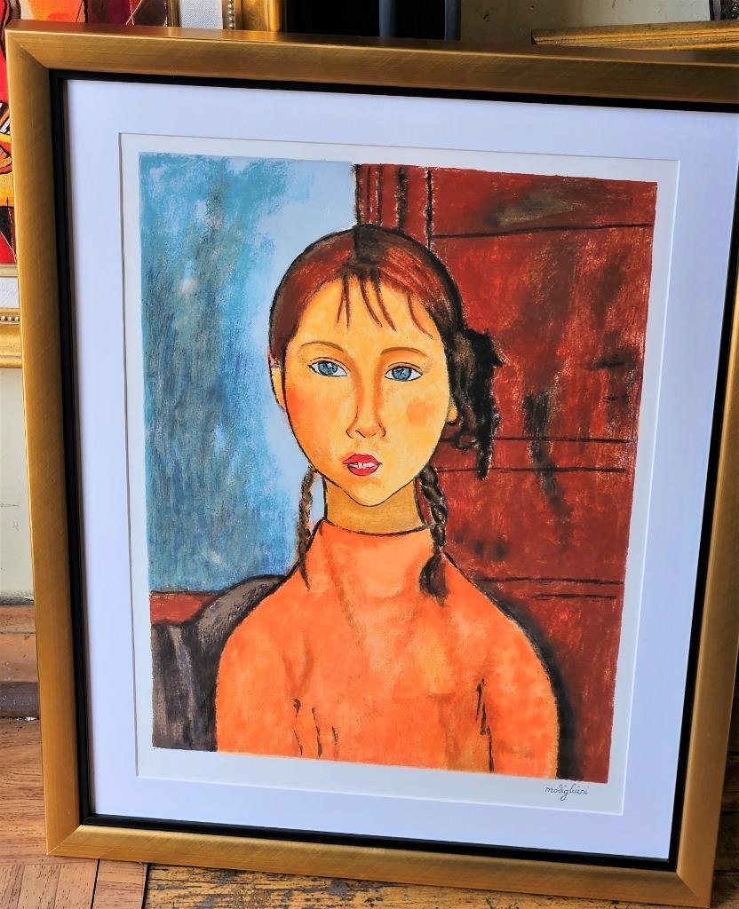6,500 BEAUTIFUL IMPORTANT RARE IMPORTANT AMADEO MODIGLIANI LITHOGRAPH ...