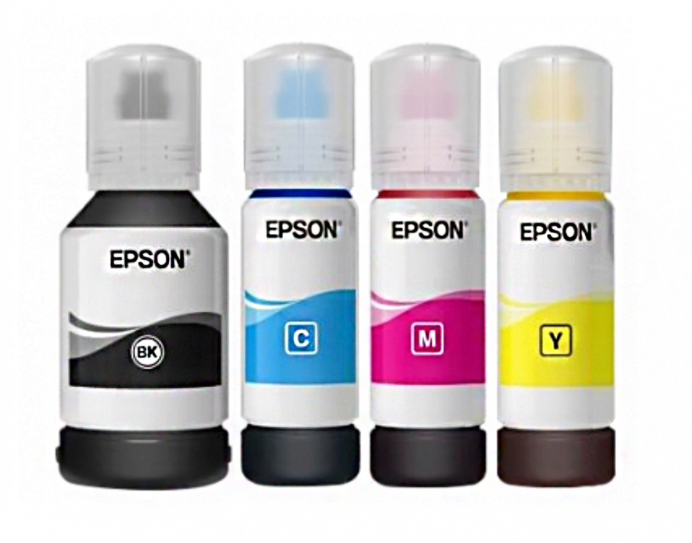 NEW Original EPSON Ink Set C13T03Y100/200/300/400 4-Color for L4150 ...