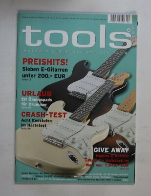 Tools4Music 4.2003 Ger Magazine 2003 | eBay.de