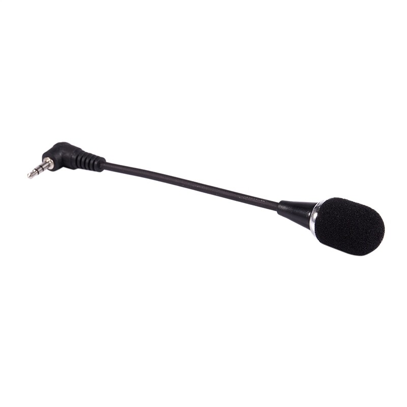 1X(Flexible 3.5mm Jack Microphone Mic For PC Laptop Desktop Skype ...