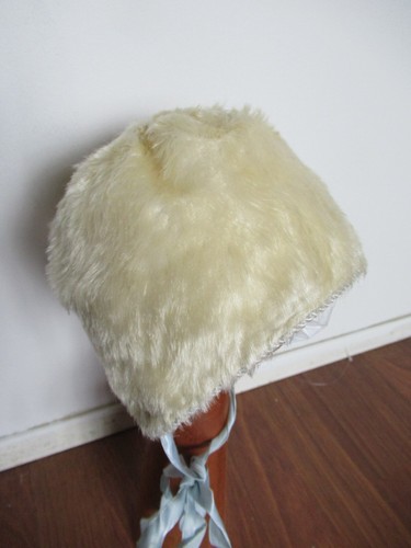 Vintage 1950 Infant Fur Bonnet | eBay