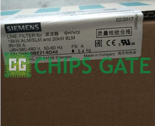 1pc new in box SIEMENS 6SL3000-0BE21-6DA0 NEW BASIC LINE FILTER ...