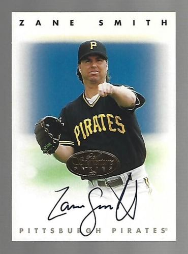 Zane Smith 1996 Leaf Signature Series Autographs Auto | eBay