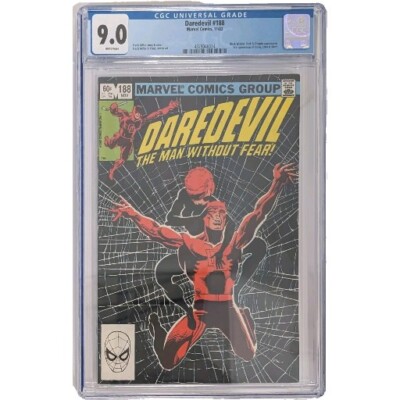 Daredevil #188 1982 CGC 9.0! Frank Miller Cover! | eBay