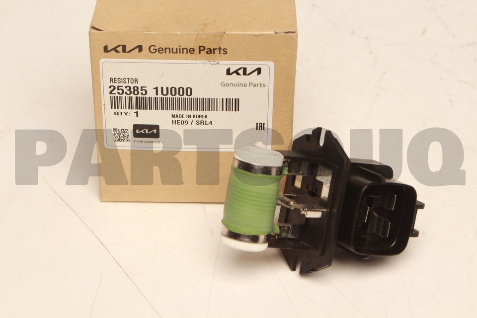 253851U000 Genuine Hyundai / KIA RESISTOR | eBay
