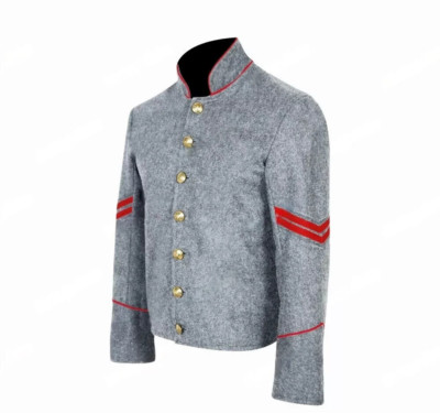 US Civil War Officer Shell Jacket Artillery Corporal with Red Trim All ...