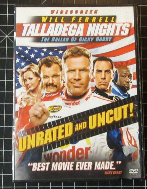 Talladega Nights: The Ballad of Ricky Bobby (DVD, 2006) Unrated Uncut ...