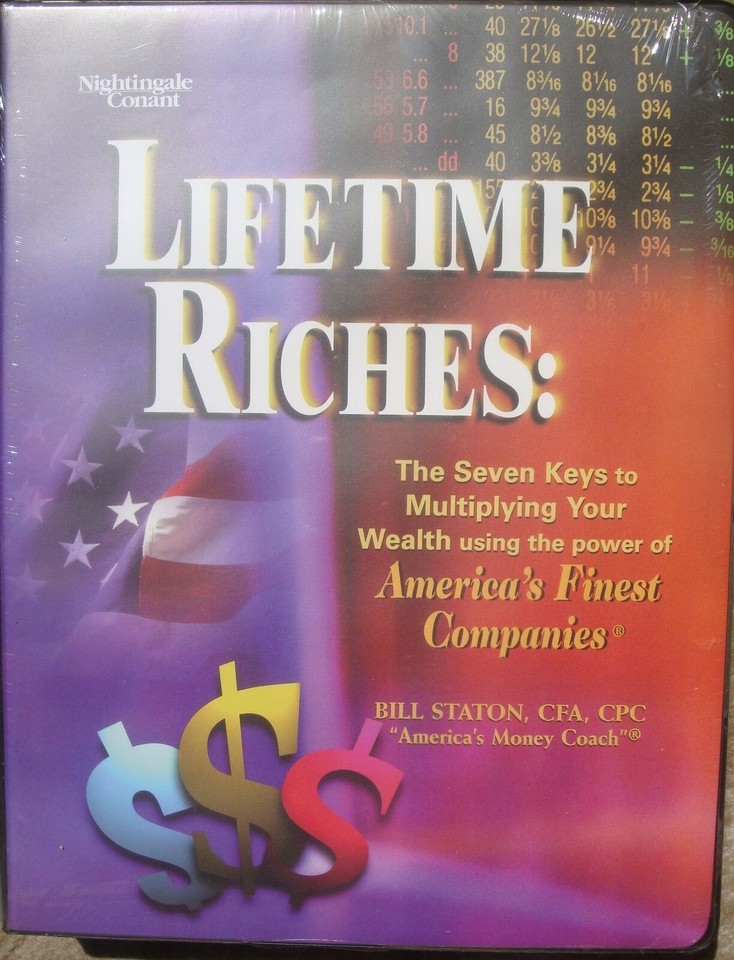 NEW Lifetime Riches (7 Secrets to Millionaire) BILL STATON -- MP3 ...