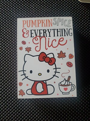 Hello Kitty Pumpkin Spice & Everything Nice Decor | eBay