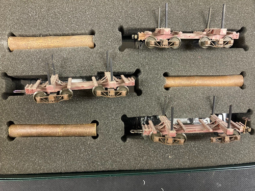 On30 Scale Bachmann 27391 Unlettered Logging & Mining Skeleton Log 3 ...