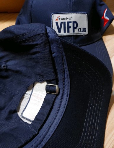 2 Carnival Cruise VIFP CLUB HAT BASEBALL CAP for Platinum and Diamond ...