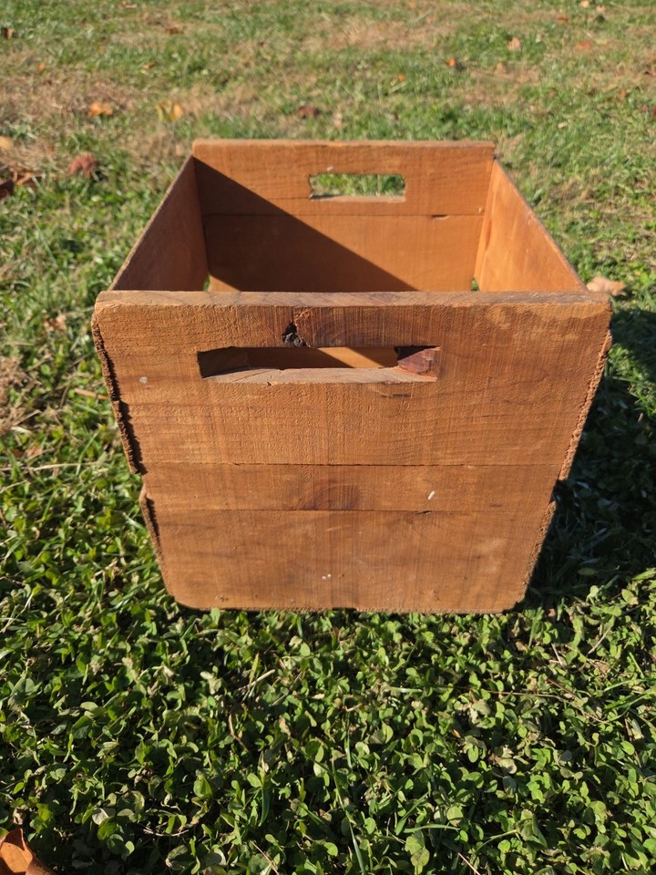 Vintage Wooden Fruit Crate Box State Sunkist Lindsay Orange Growers ...
