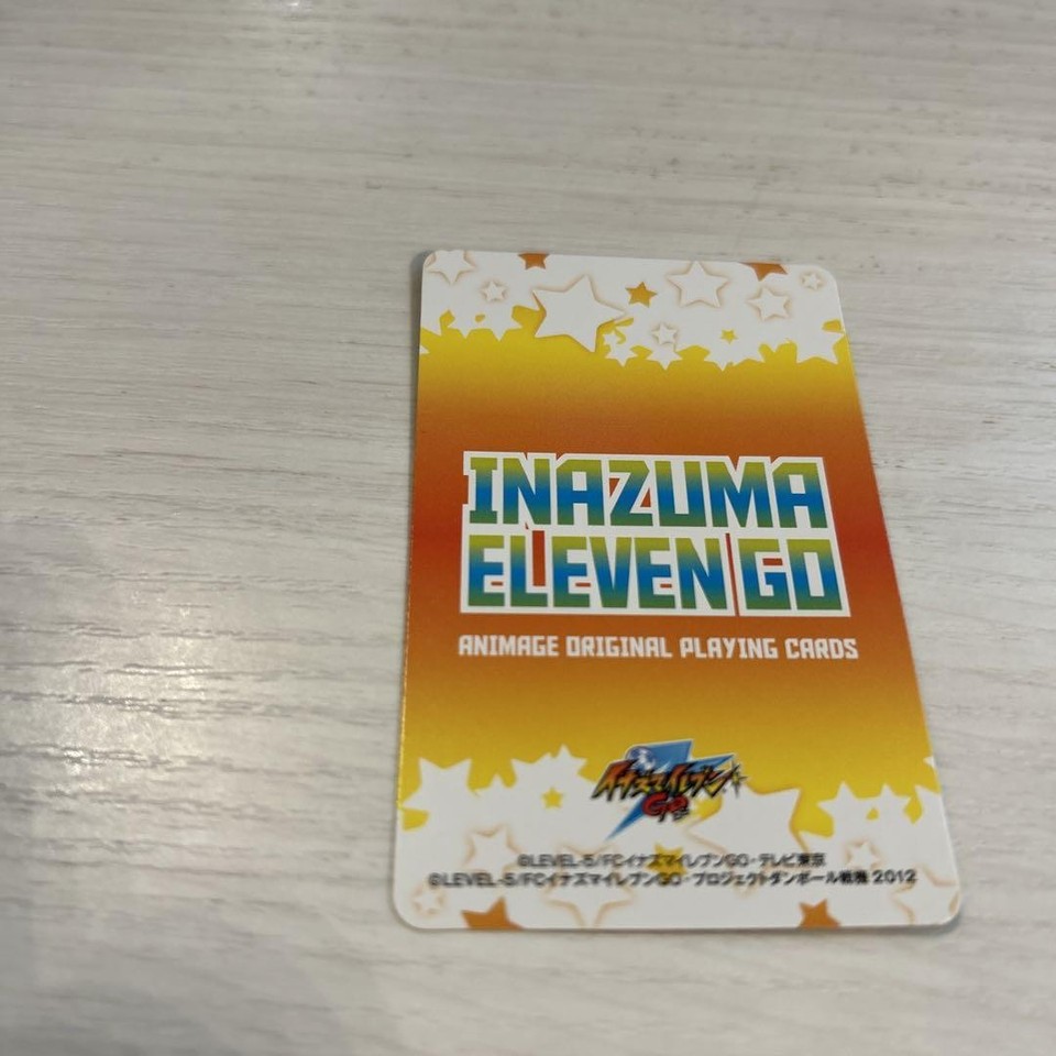 [SC] mc98 Inazuma Eleven Go Card Playing Inaire Rei | eBay