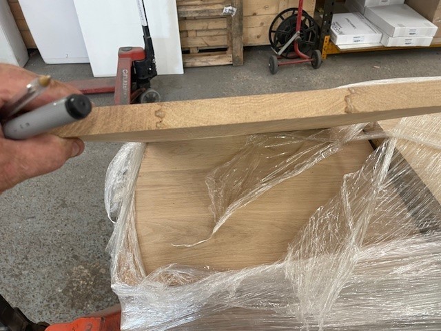 Solid Oak Board 390 x 460 x 20 perfect for woodworking and crafts | eBay UK