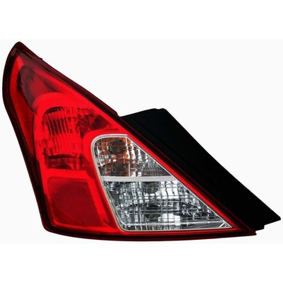 Dorman 1571431 Tail Light For Nissan Versa 2012-2020 Left Halogen Red ...