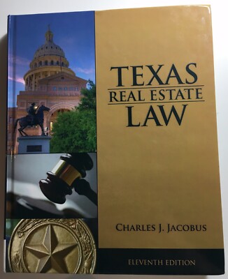 Texas Real Estate Law By Charles Jacobus | eBay