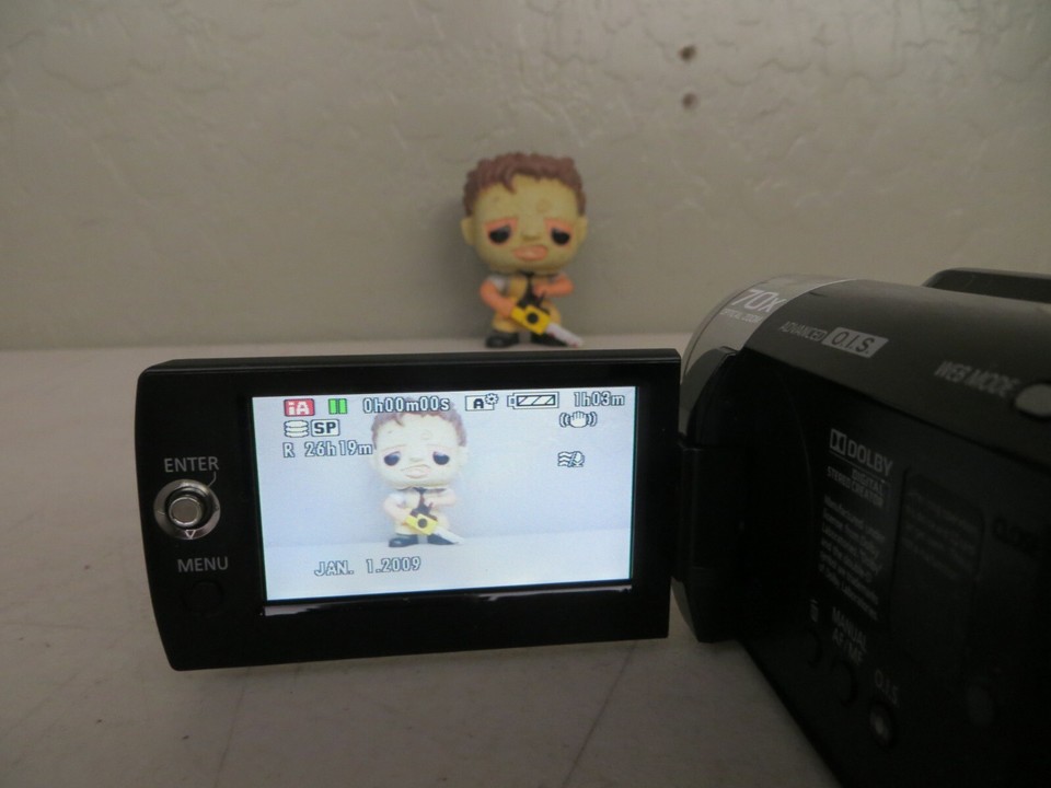 Panasonic SDR-H80 HDD Digital Camcorder Black with Charger Battery ...