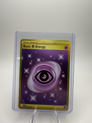 Pokemon TCG 151 Basic Psychic Energy Gold Secret Rare 207/165 NM | eBay