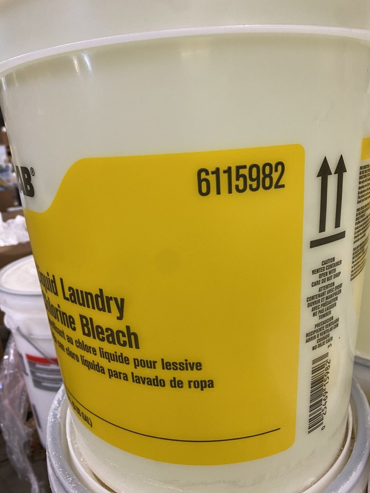 Ecolab Liquid Laundry Chlorine Detergent. 5 Gallon 6115982 | eBay