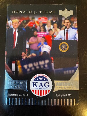2020 DECISION PRESIDENT DONALD TRUMP KAG CARD KAG17 | eBay