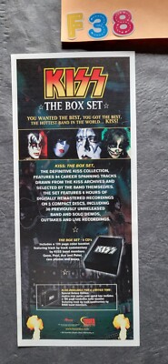 Kiss The Box Set CD Promo Print Advertisement Vintage 2001 | eBay