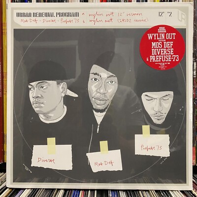 MOS DEF + DIVERSE + PREFUSE 73 - WYLIN OUT (+RJD2 REMIX) (12") 2002 ...