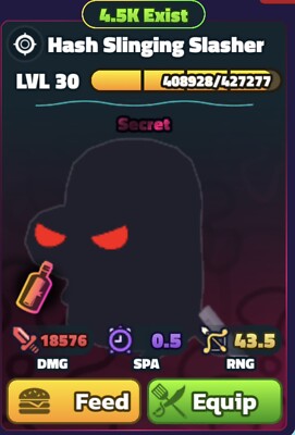 SPONGEBOB TOWER DEFENSE | SBTD | SECRET FORMULA HASH SLINGING SLASHER ...