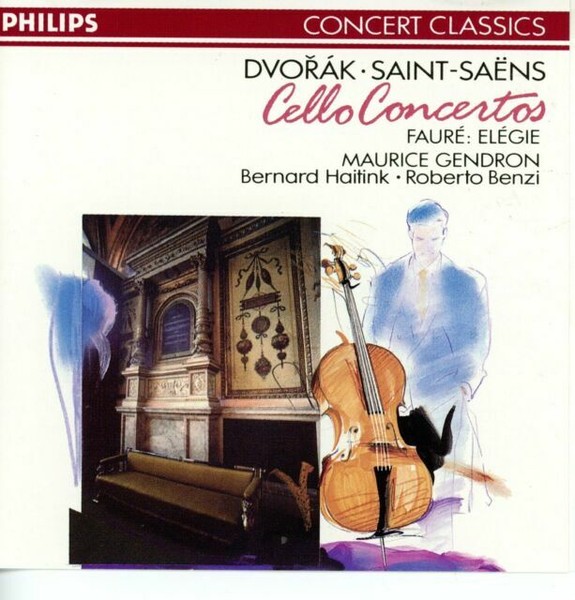 Dvorak, Saint-Saëns: Cello Concerti; Fauré /Gendron, Haitink by Maurice ...