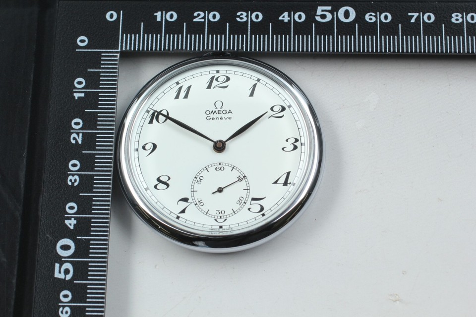 [N MINT] Vintage OMEGA Geneve Pocket Watch 121.1740 Cal.960 Hand ...