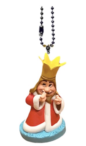Alice In Wonderland King Of Hearts Keychain Dangler Ornament Figure ...