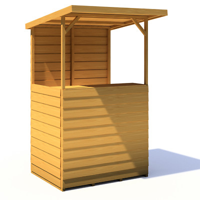 TIKI BAR OUTDOOR PUB 4x3 WOODEN GARDEN PATIO BBQ PARTY GIN BAR MAN CAVE ...