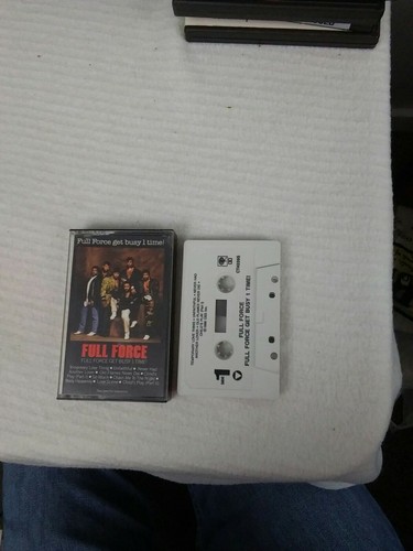 FULL FORCE Get Busy 1 Time! CASSETTE TAPE 1986 Electro Disco FCT 40395 ...